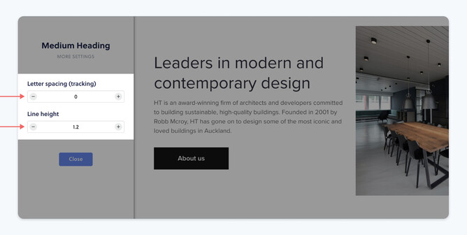 How to use line height and letter spacing effectively in web design