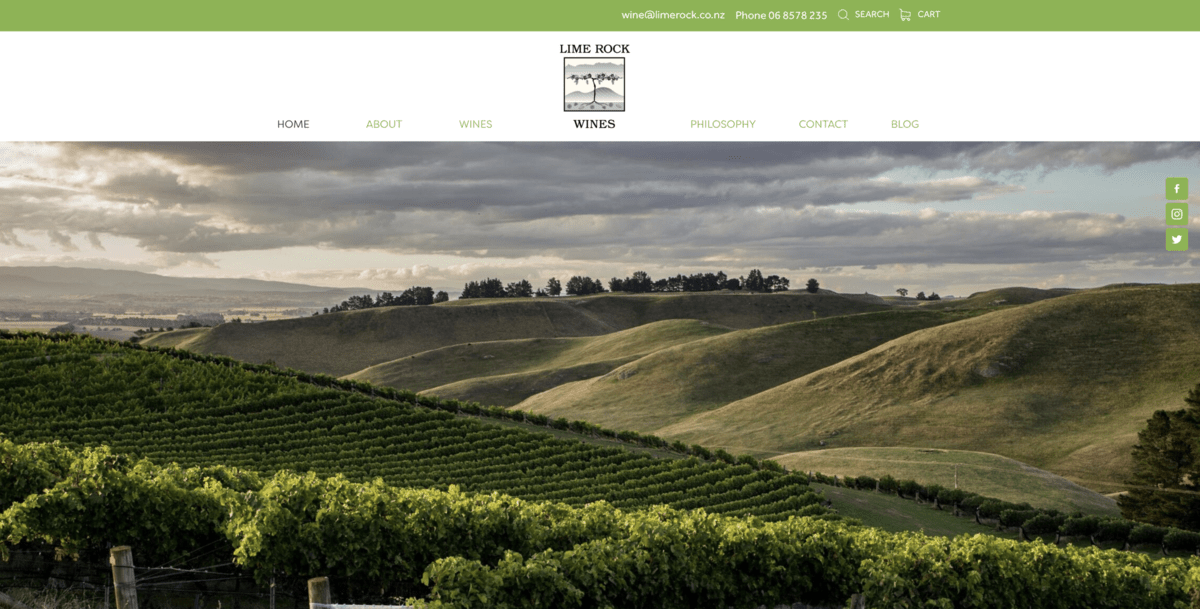 Websites for wineries | Website builder for winery businesses